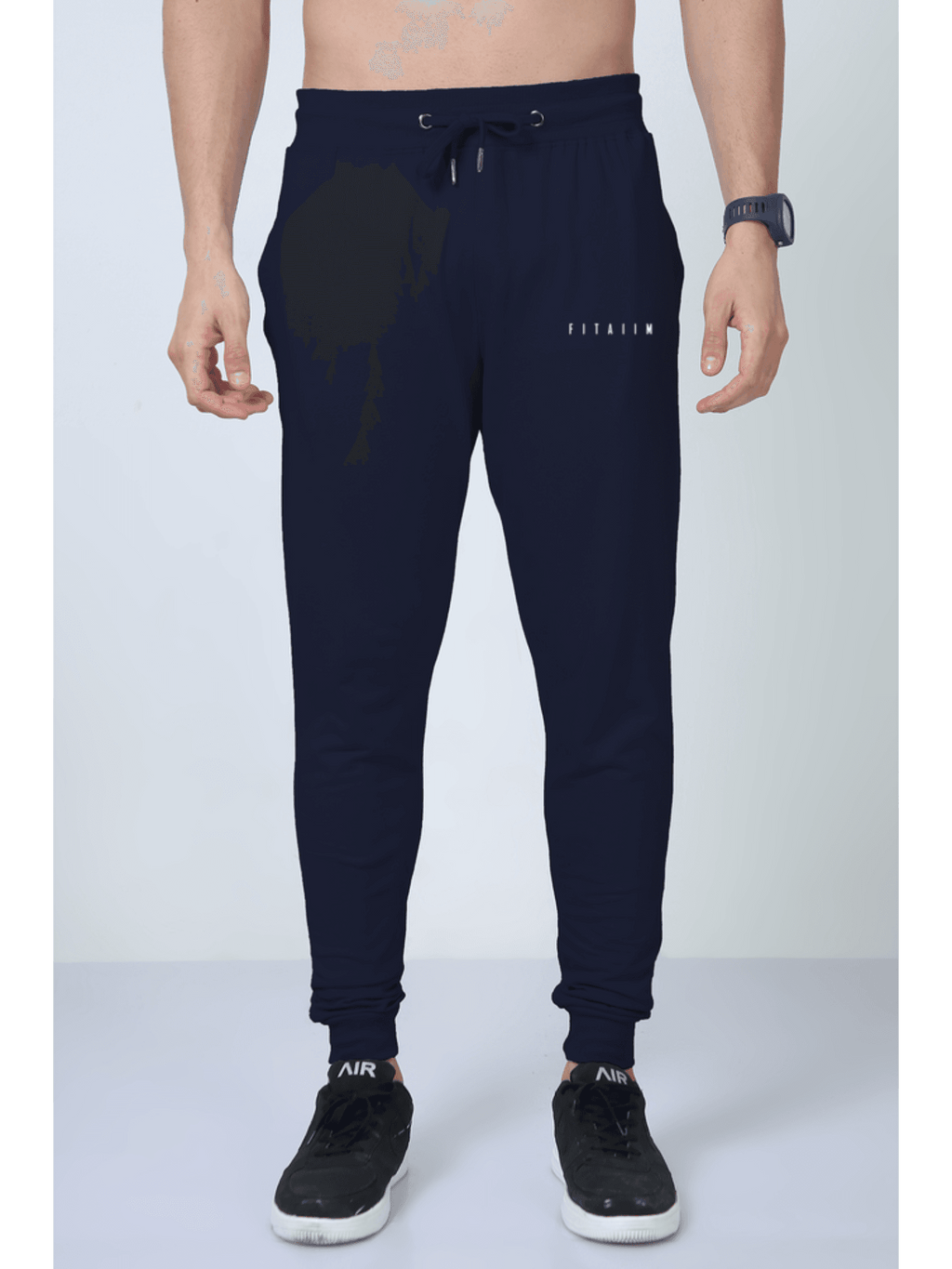 Essential Men Jogger Navy Blue – Fitaiim Apparel